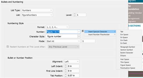 Right Aligning Figure Numbers In Table Of Figures Adobe Product