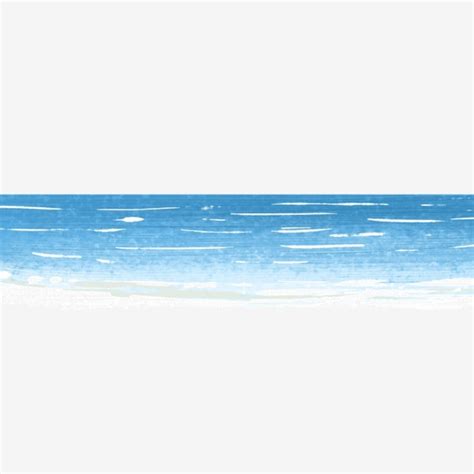 아름다운 바다 일러스트 바다 아름다운 멋있는 Png 일러스트 및 Psd 이미지 무료 다운로드 Pngtree