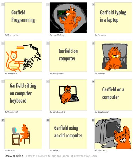 Garfield Programming Drawception