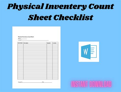 Physical Inventory