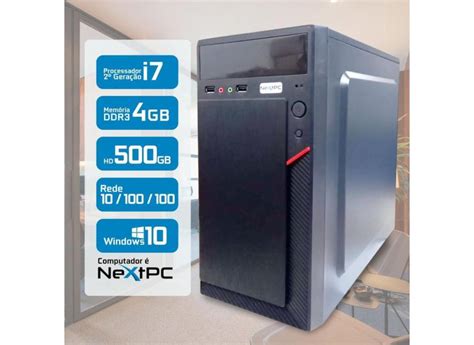 Computador Intel Core I Gera O Gb De Mem Ria Ram Hd Gb Ideal Para Home Office Em