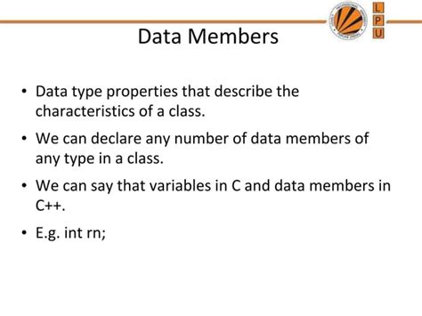 Classes And Objects Ppt