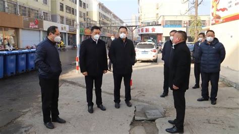 杨凯、杜兵现场督导文明城市创建工作问题部门整改