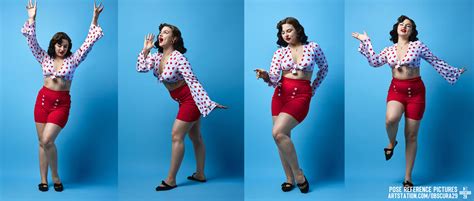 Artstation 1050 Vintage Pin Up Girl Poses Reference Pictures Resources