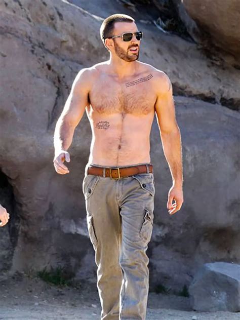 Chris Evans Fantastic Four Shirtless