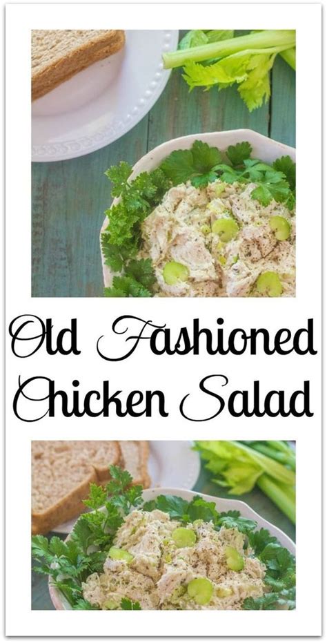 Old Fashioned Chicken Salad All Food Recipes