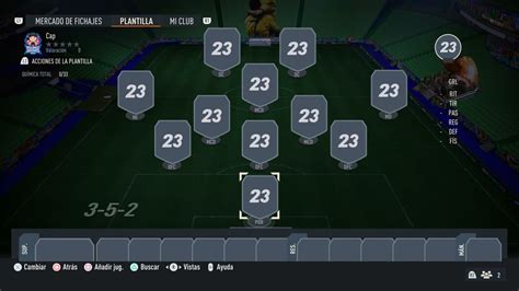 FIFA 23 te recomiendo esta formación si la conexión no te va bien en