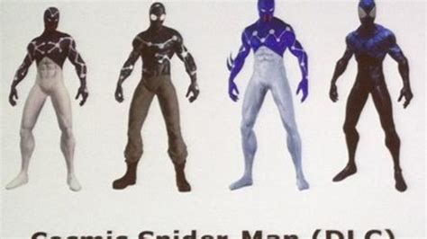 Spider Man Shattered Dimensions Costumes