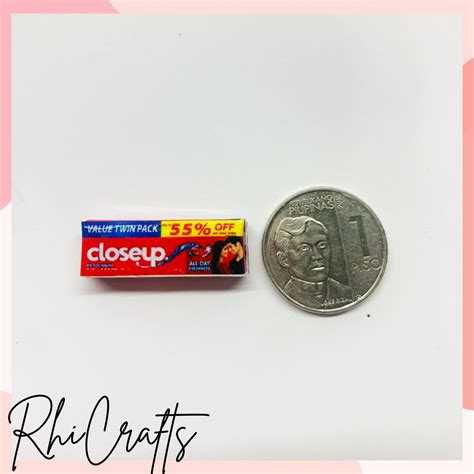 Miniature Toothpaste Box Doll House Accessories Chibi Food Lazada Ph