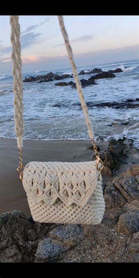 Nudoamar🌼macrame On Instagram Cartera De Macramé 💙 Bolsos En Macrame Macramé Carteras