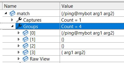 Net Regex Works In Validator But Not In C Repeated Capturing Groups Issue Stack Overflow
