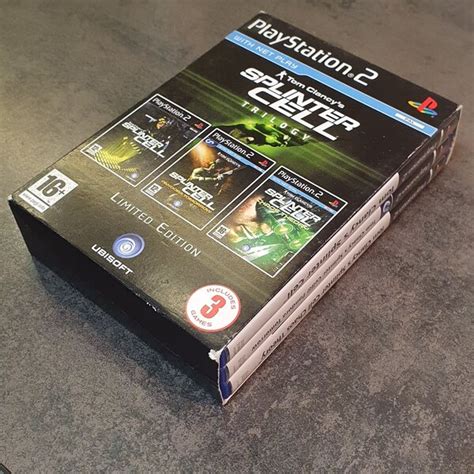 Ps Splinter Cell Trilogy Cib Playstation Suomen Retropelitarvike