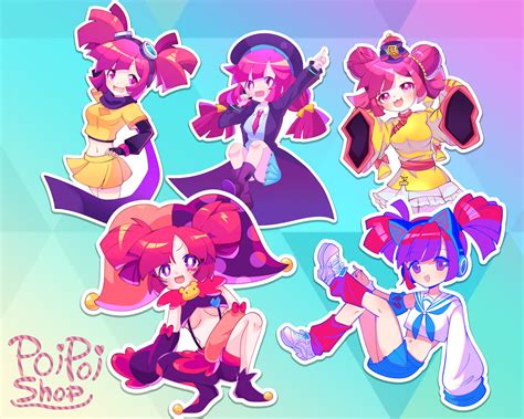Buro Pilot Idol Zombie Joker Sailor Muse Dash Vinyl Sticker Decal Anime