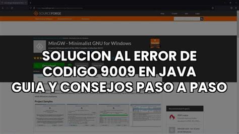 Solucion Al Error De Codigo En Java Guia Y Consejos Paso A Paso