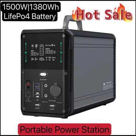 3c 1500w 1380wh Lifepo4 500w