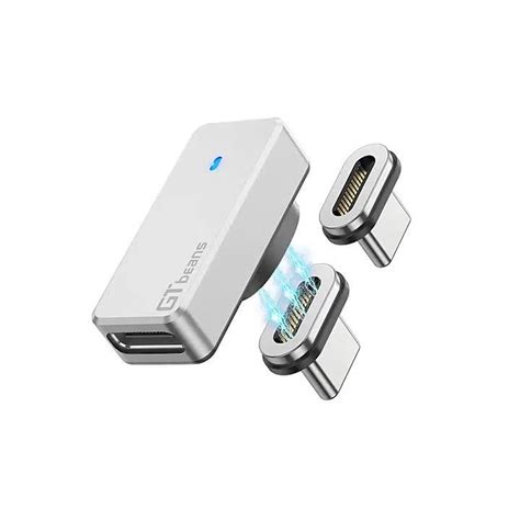 ร้อน Usb 31 C อะแดปเตอร์แม่เหล็ก100วัตต์ Type C เคเบิ้ลเพื่อ Usbc ขา