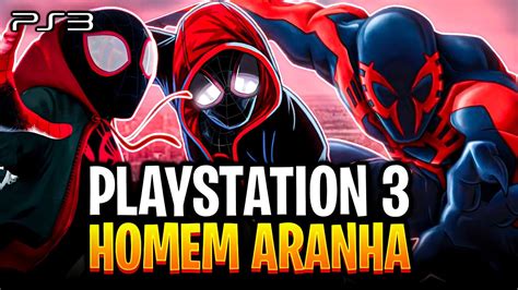 TOP 12 MELHORES JOGOS Do HOMEM ARANHA Para PLAYSTATION 3 YouTube