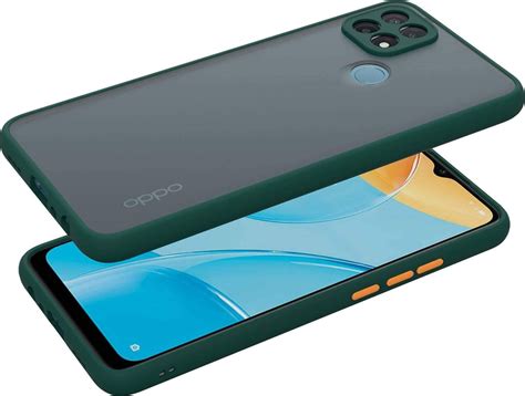 Monkish Back Cover For Oppo A S Smoke Fashionable Colored Buttons With Translucent Shockproof