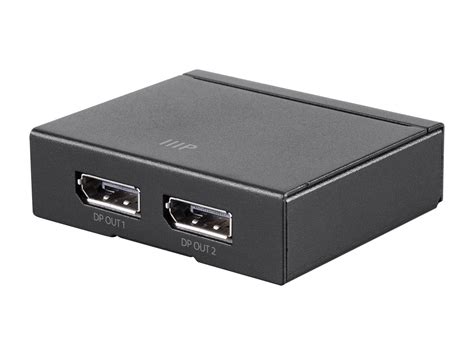 Monoprice 1x2 Displayport Splitter 4k 60hz 21 6gbps Multi Stream