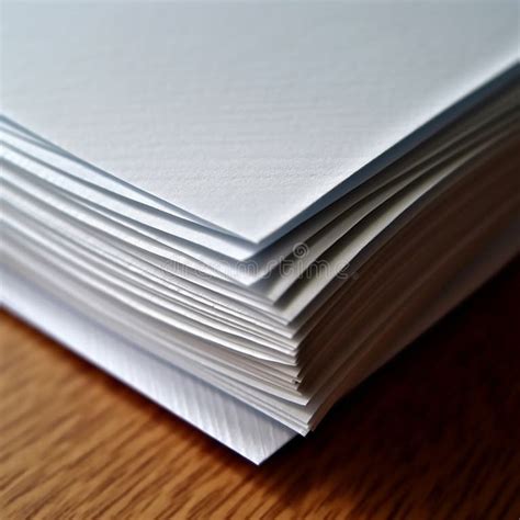 The Quality And Versatility Of Bond Paper Stock Illustration