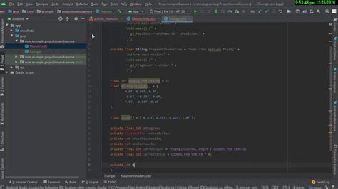 ANDROID STUDIO Opengl Projection And Camera YouTube