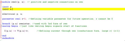 verilog ams tutorial 1 from