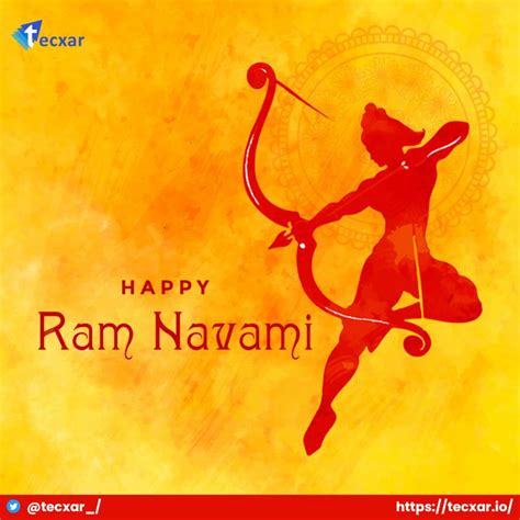 Tecxar On Linkedin Ramnavmi2023 Tecxar Lordram God Peacefull