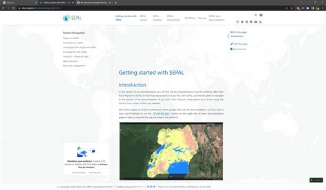 Small Content Is Fixed To The Bottom Of The Page Issue Pydata Pydata Sphinx Theme Github