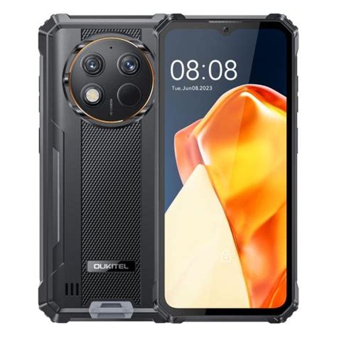 Oukitel WP28 256Go 8Go Orange Noir Portable Robuste Fiche Technique Et