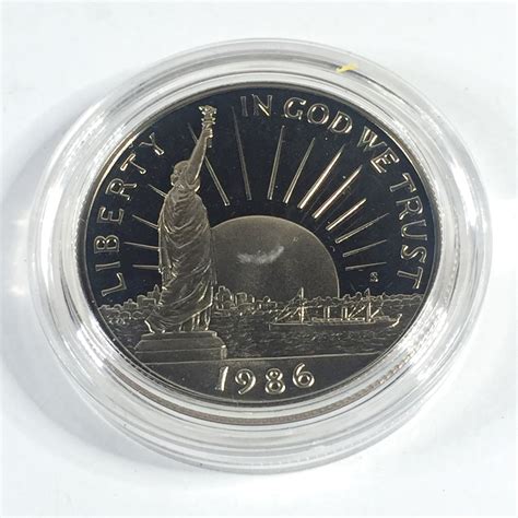 1986 S Statue Of Liberty Commemorative Proof Half Dollardcamin
