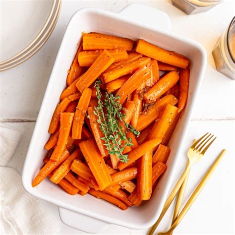 Vegan Glazed Carrots At Elizabeths Table
