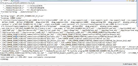 compiler tms320f28377d stops in linking c2000 microcontrollers forum