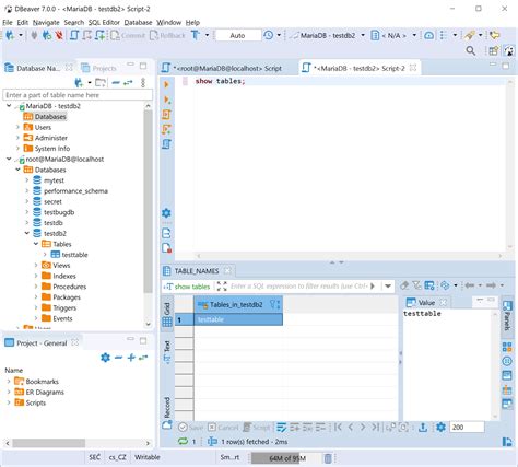 Mariadb Tables Not Shown When You Have No SHOW DATABASES Priviledge