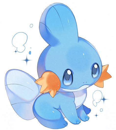 Iwasi 29 Mudkip Nintendo Pokemon Commentary Highres Symbol Only Commentary Blue Eyes