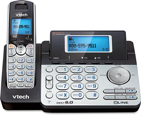 Amazon Com Vtech DS6151 Base With 3 Additional DS6101 Cordless Handsets Bundle Office Products