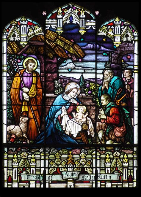 Nativity Stained Glass Photograph By Munir Alawi Fine Art America