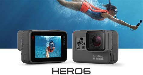 Máy Quay Thể Thao Gopro Hero6 Black Giá Chỉ 40999 Gu Công Nghệ