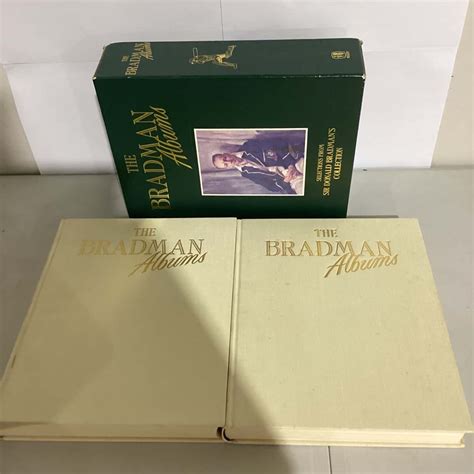 The Bradman Albums Selections From Sir Donald Bradmans Collections Set
