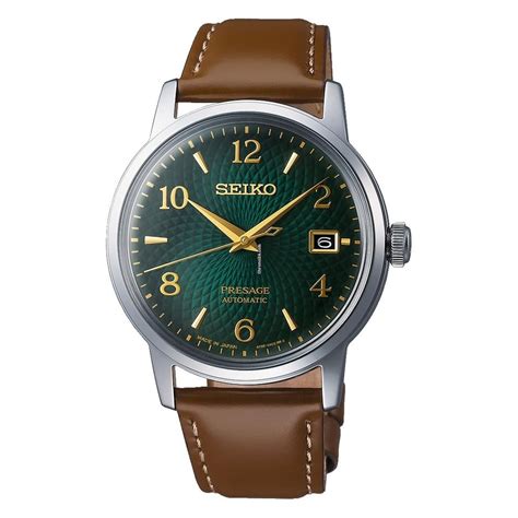 Seiko Presage Cocktail Time Mojito Green Dial Classic Brown For 499 For Sale From A Trusted