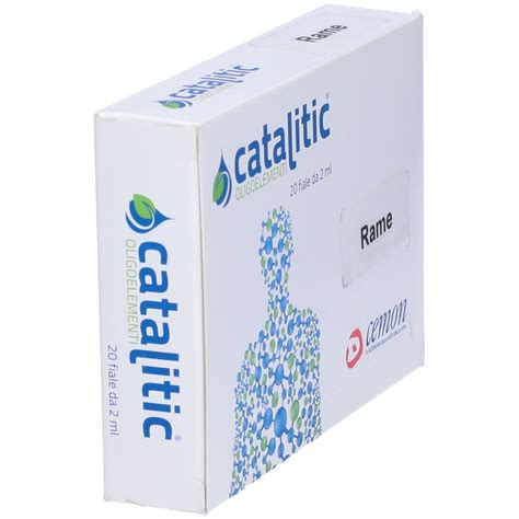Catalitic Oligoelementi Rame Cu 20 Ampolle 20 Pz Redcare