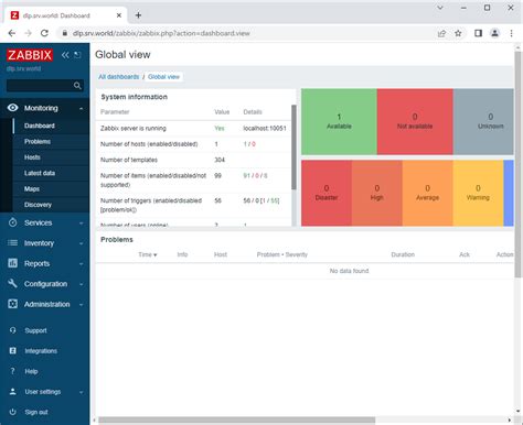 Ubuntu LTS Zabbix Initial Setup Server World