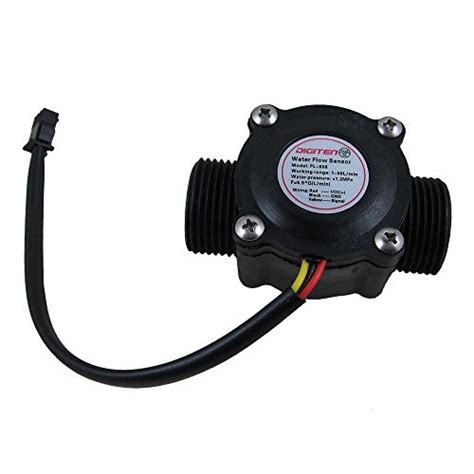 Buy DIGITEN G Water Flow Sensor Food Grade Hall Effect Sensor Flow Meter Flowmeter Counter