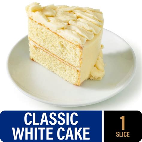 Private Selection® Classic White Cake Slice 1104 Oz 1 Serving Kroger