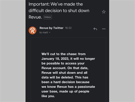 Twitter Pulls The Plug On Its Newsletter Platform Revue