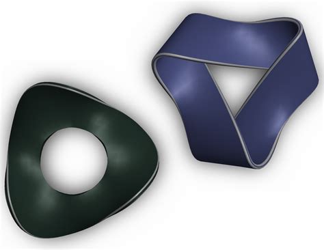 Moebius Shape Geometric Art 3d Turbosquid 2205743