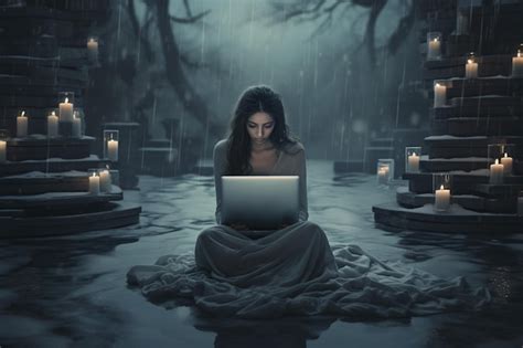 Premium Ai Image Social Isolation And Loneliness In The Digital Age