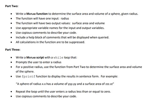 Solved Part Two Write A MATLAB Function To Determine The Chegg