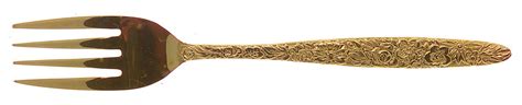 Golden Bouquet Gold Electroplate Individual Salad Fork By Stanley Roberts Replacements Ltd