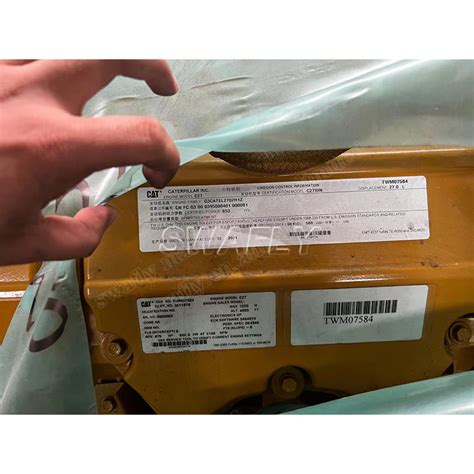 Caterpillar C27 Engine 3505502 5965kw 1800rpmdiesel Engineswafly