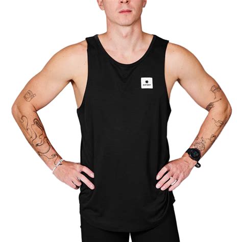 Red Dot Running Company Saysky Clean Combat Pro Singlet Black Mens